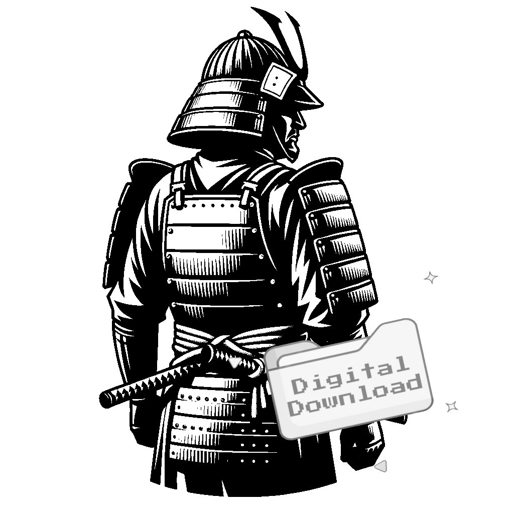 Samurai Warrior SVG Bundle - Etsy