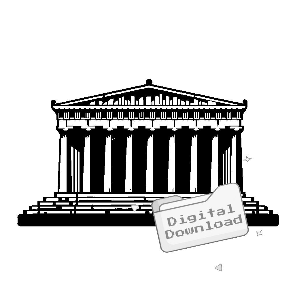 Parthenon SVG Bundle - Etsy