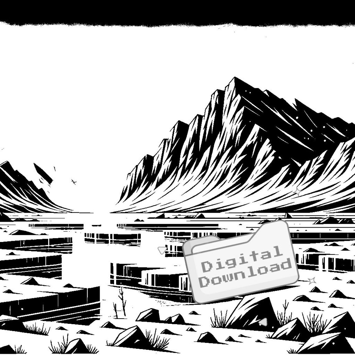 Frozen Tundra Landscape SVG Bundle - Etsy