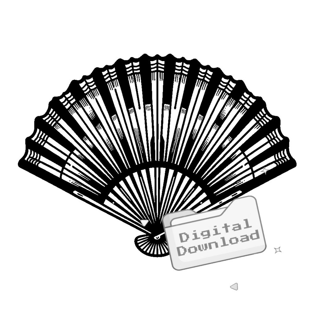 Paper Fan SVG Bundle - Etsy