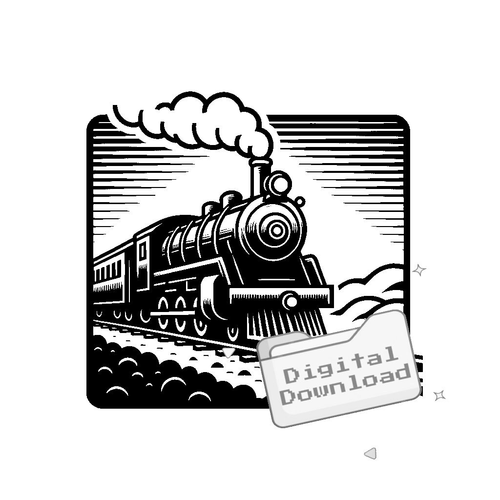 Historic Train Ride SVG Bundle - Etsy Canada