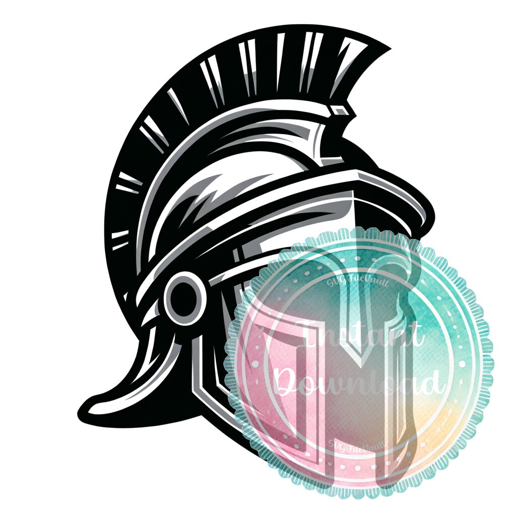 Roman Gladiator Helmet SVG Bundle - Etsy