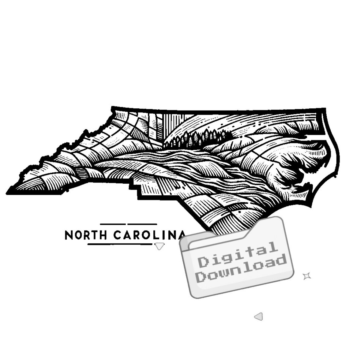 North Carolina SVG Bundle - Etsy