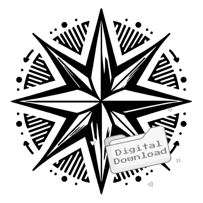 Nautical Star SVG Bundle - Etsy
