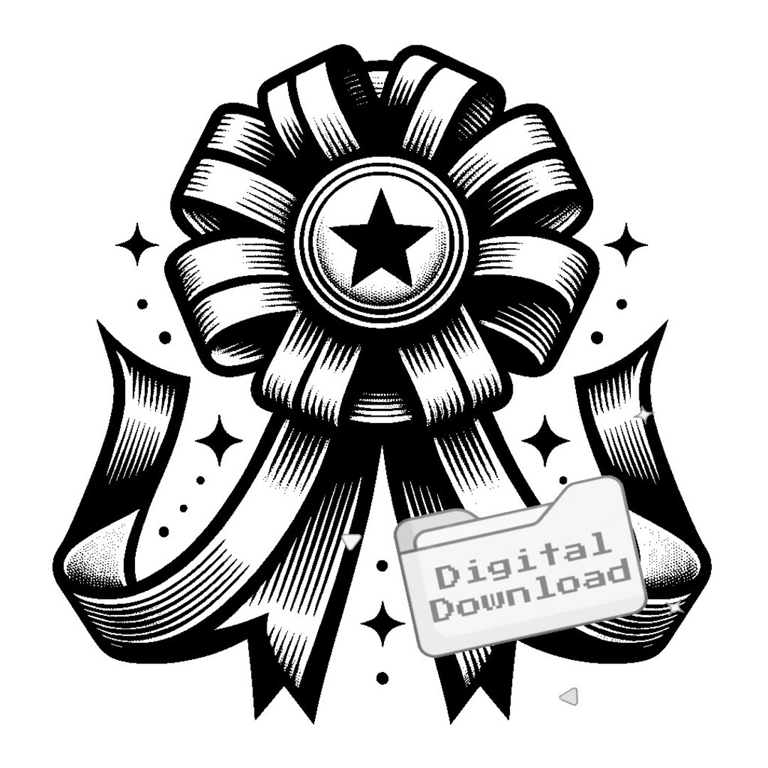 Rodeo Ribbon SVG Bundle - Etsy