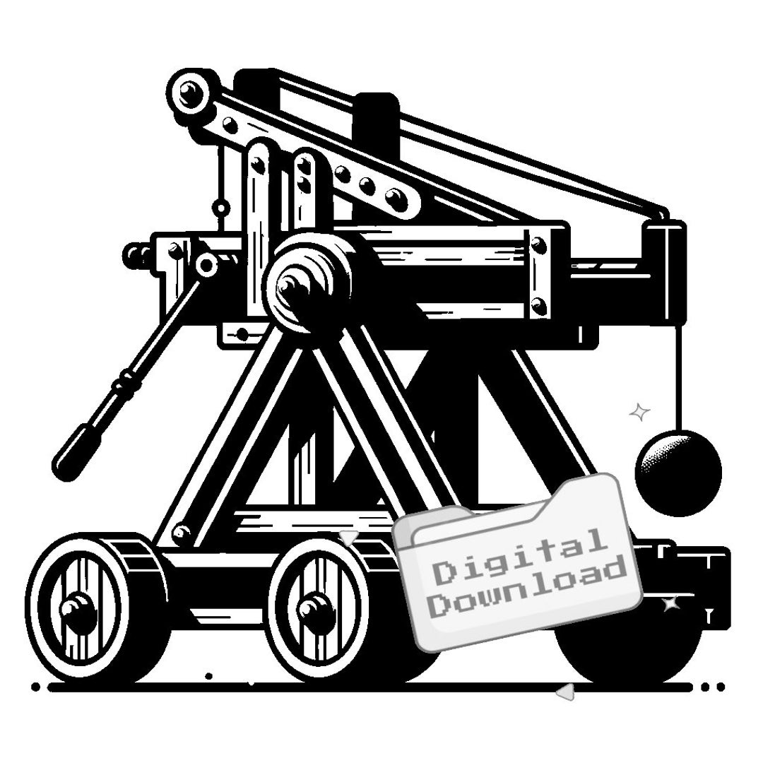 Catapult SVG Bundle - Etsy