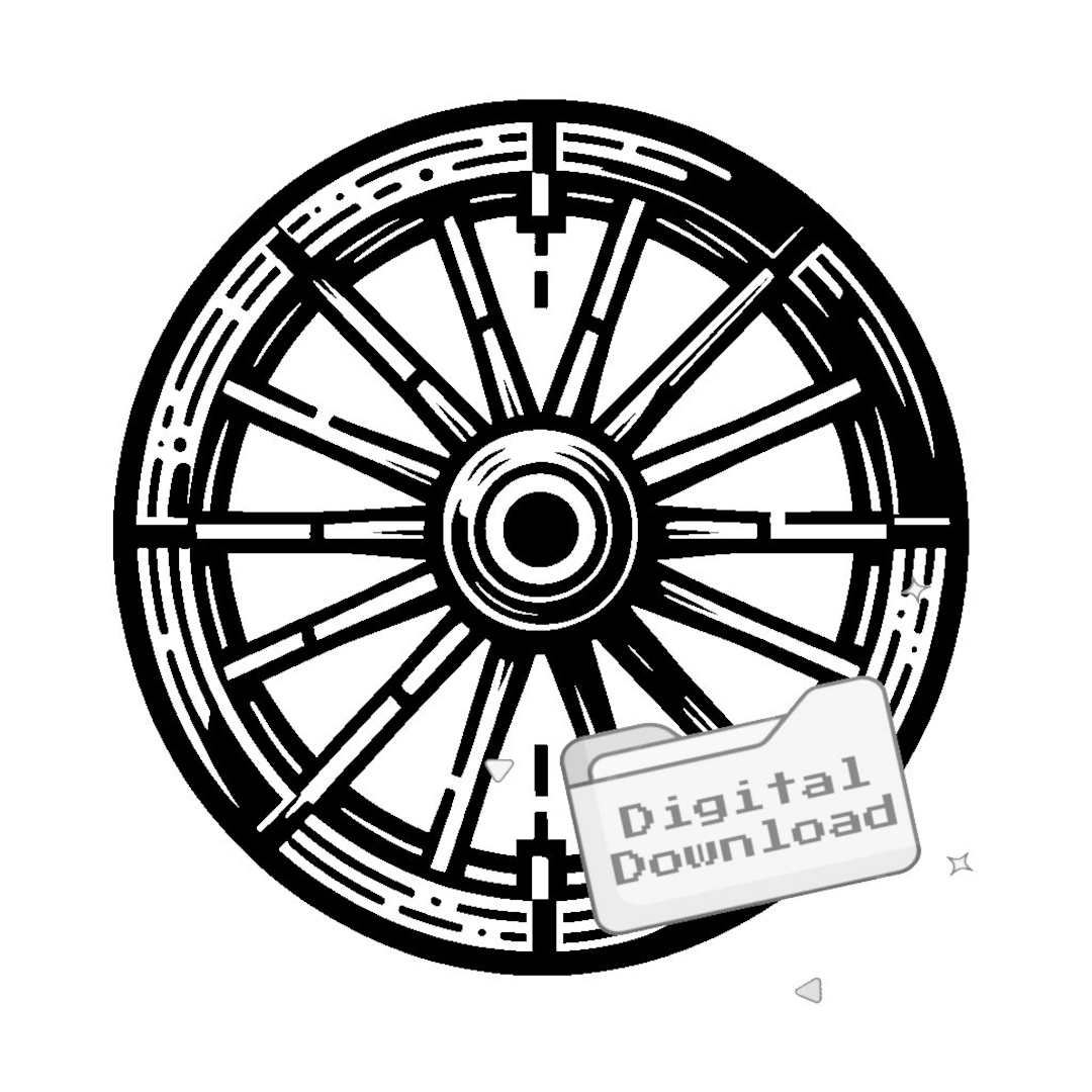 Wagon Wheel SVG Bundle - Etsy