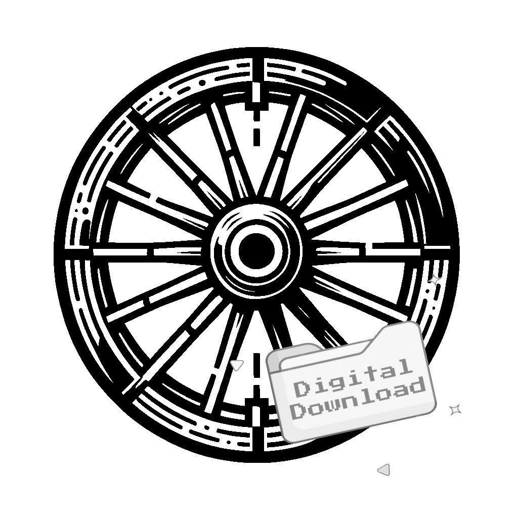 Wagon Wheel SVG Bundle - Etsy
