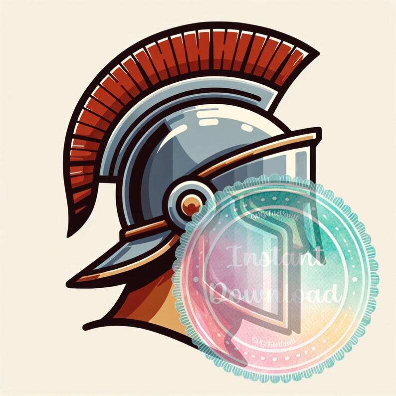 Roman Gladiator Helmet SVG Bundle - Etsy