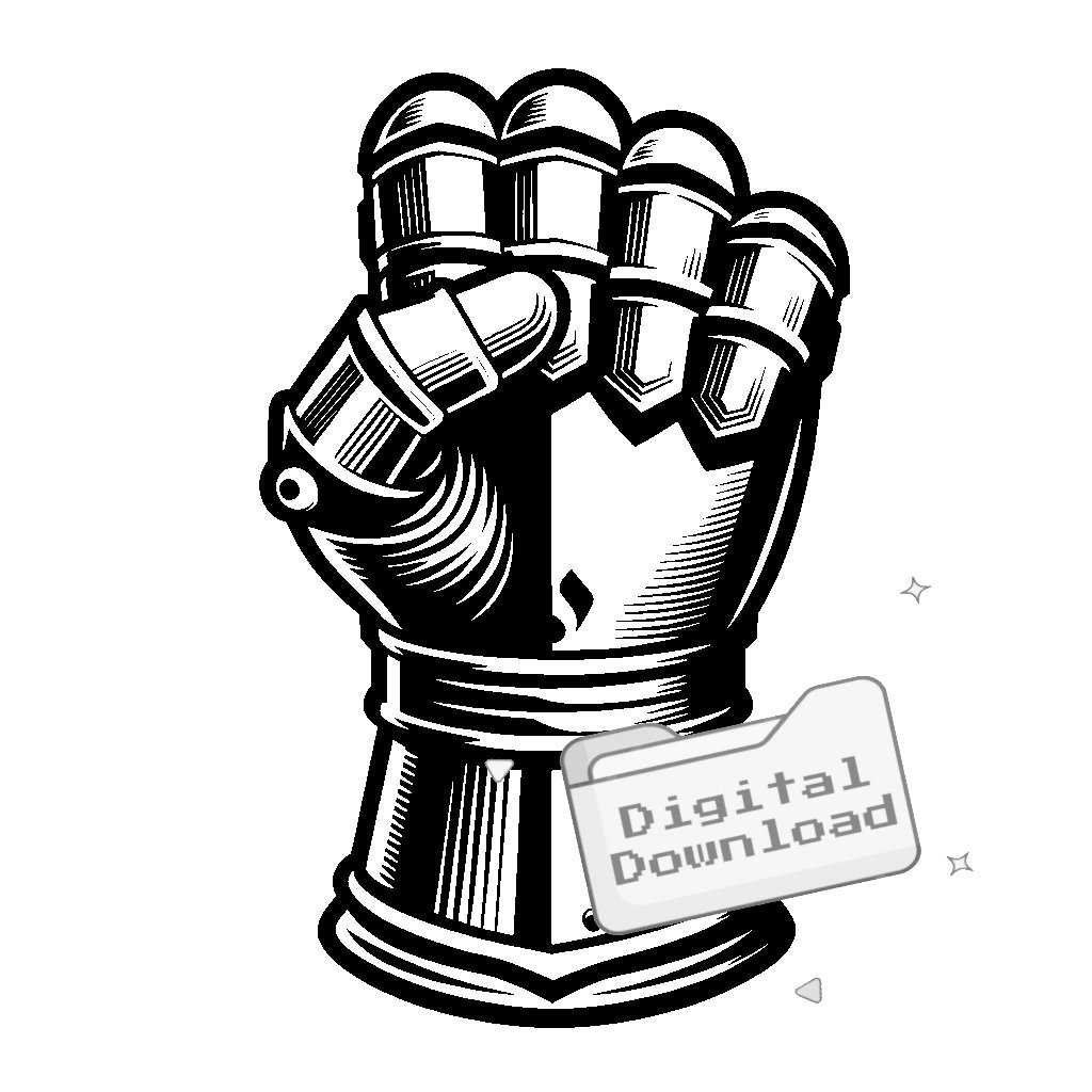 Knights Gauntlet SVG Bundle - Etsy