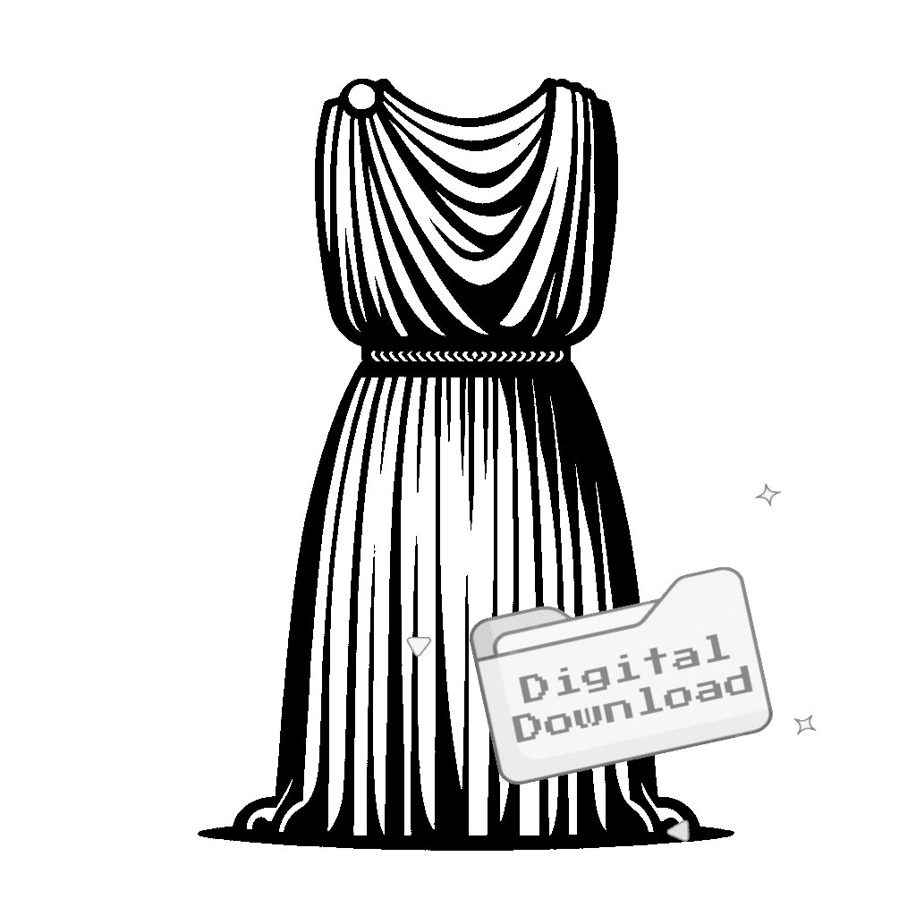 Roman Toga SVG Bundle - Etsy