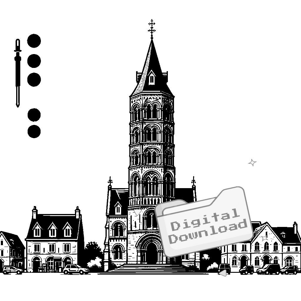 Medieval Bell Tower SVG Bundle - Etsy