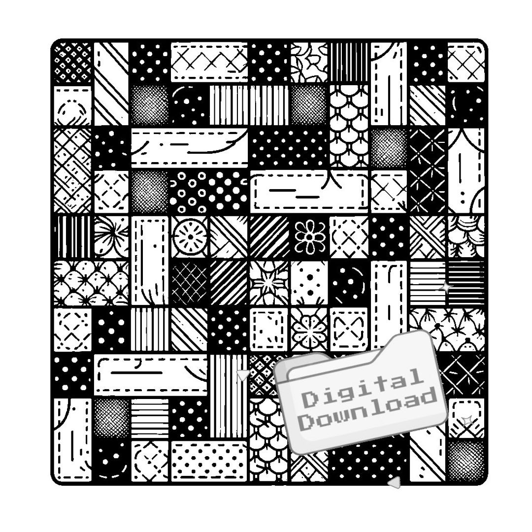 Patchwork SVG Bundle - Etsy