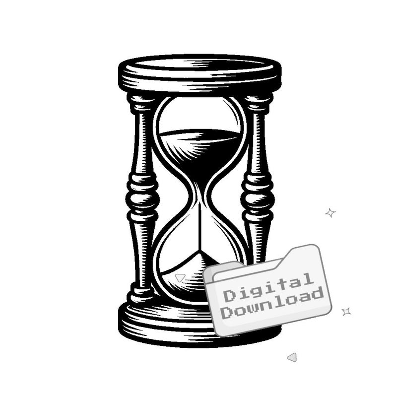 Hourglass SVG Bundle - Etsy