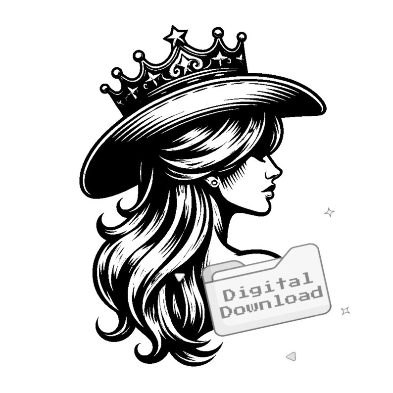 Rodeo Queen Crown SVG Bundle - Etsy