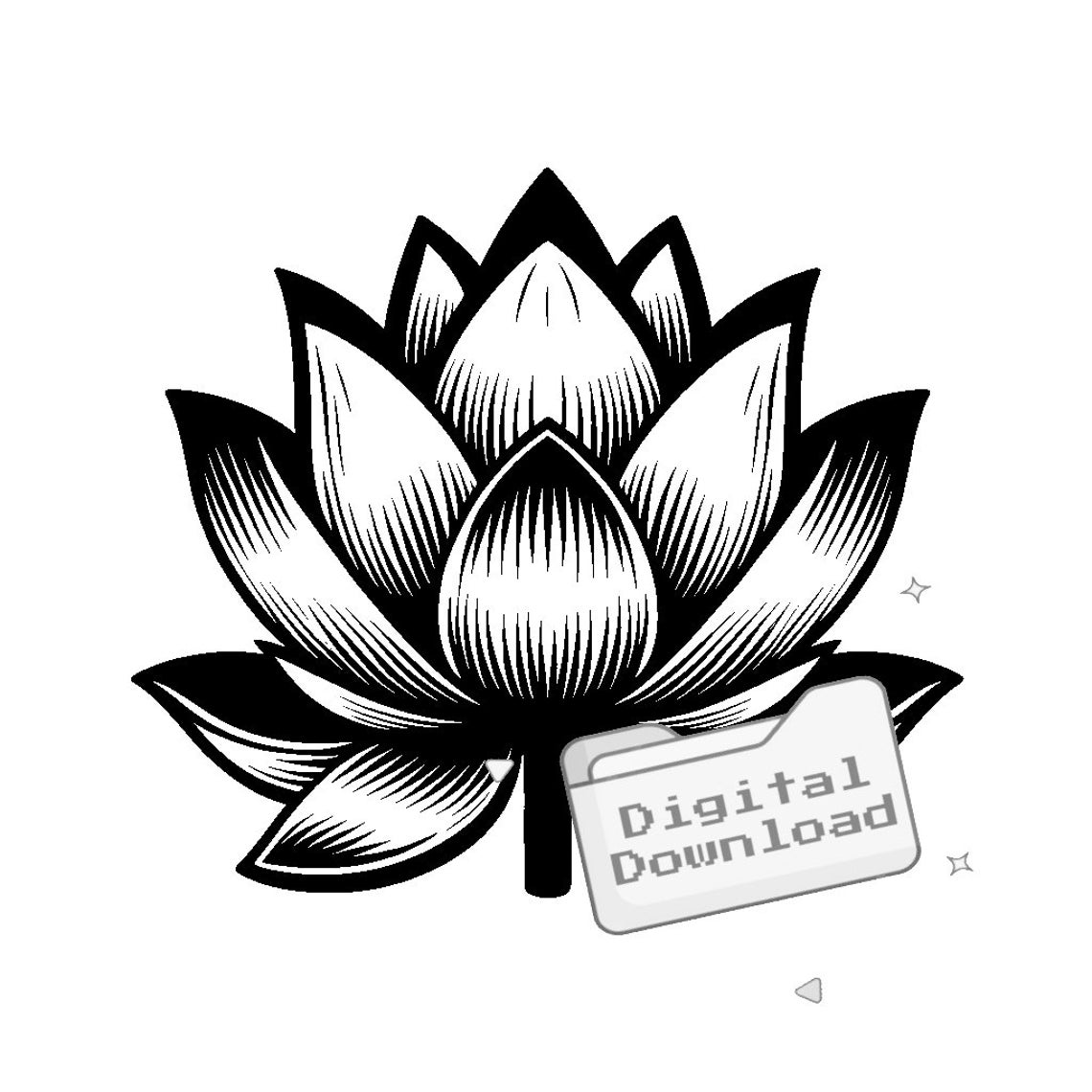 Lotus SVG Bundle - Etsy