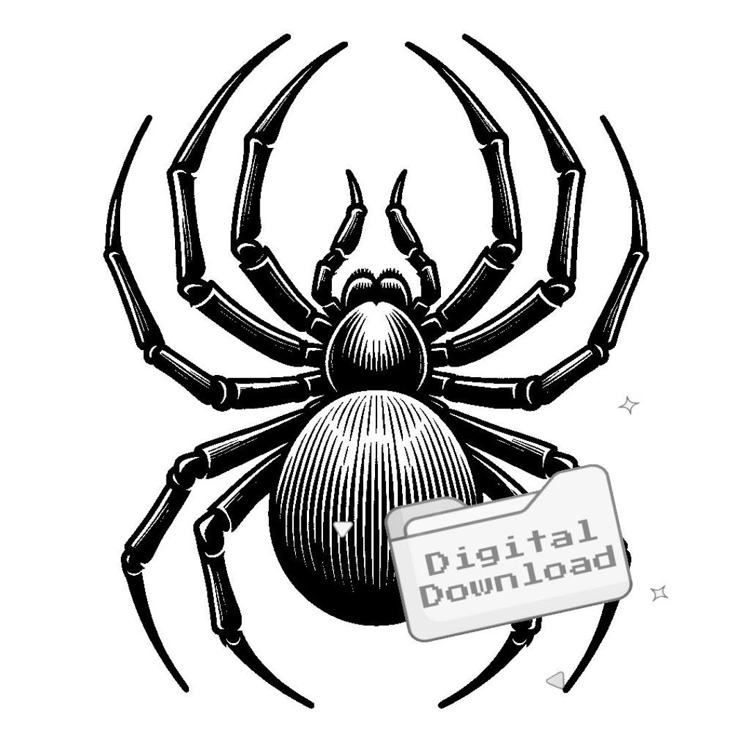 Spiders SVG Bundle - Etsy