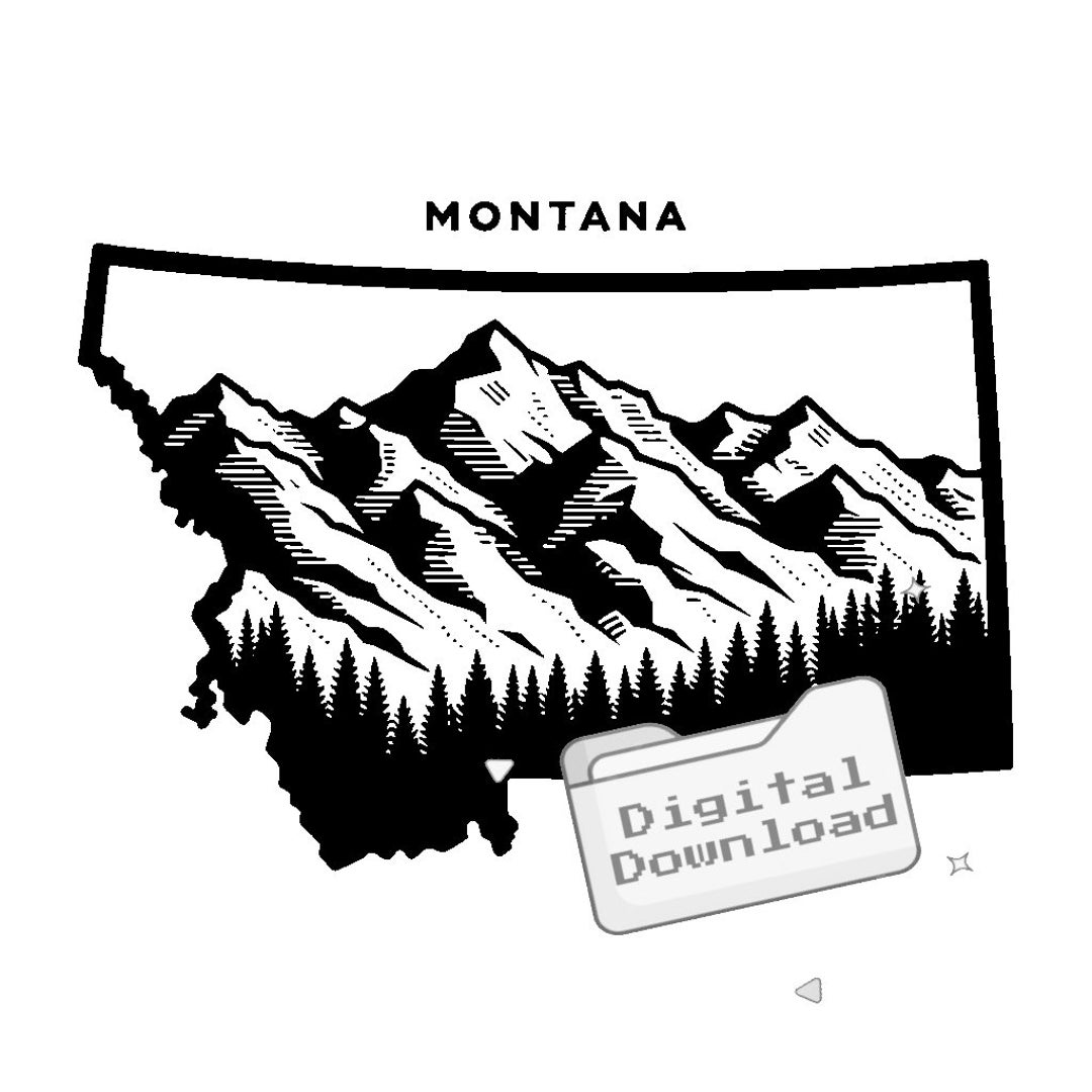 Montana SVG Bundle - Etsy
