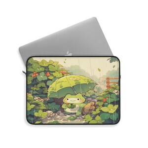 Cute Laptop Sleeve Case, Kawaii Frog Laptop Sleeve, Cute Stationery ...