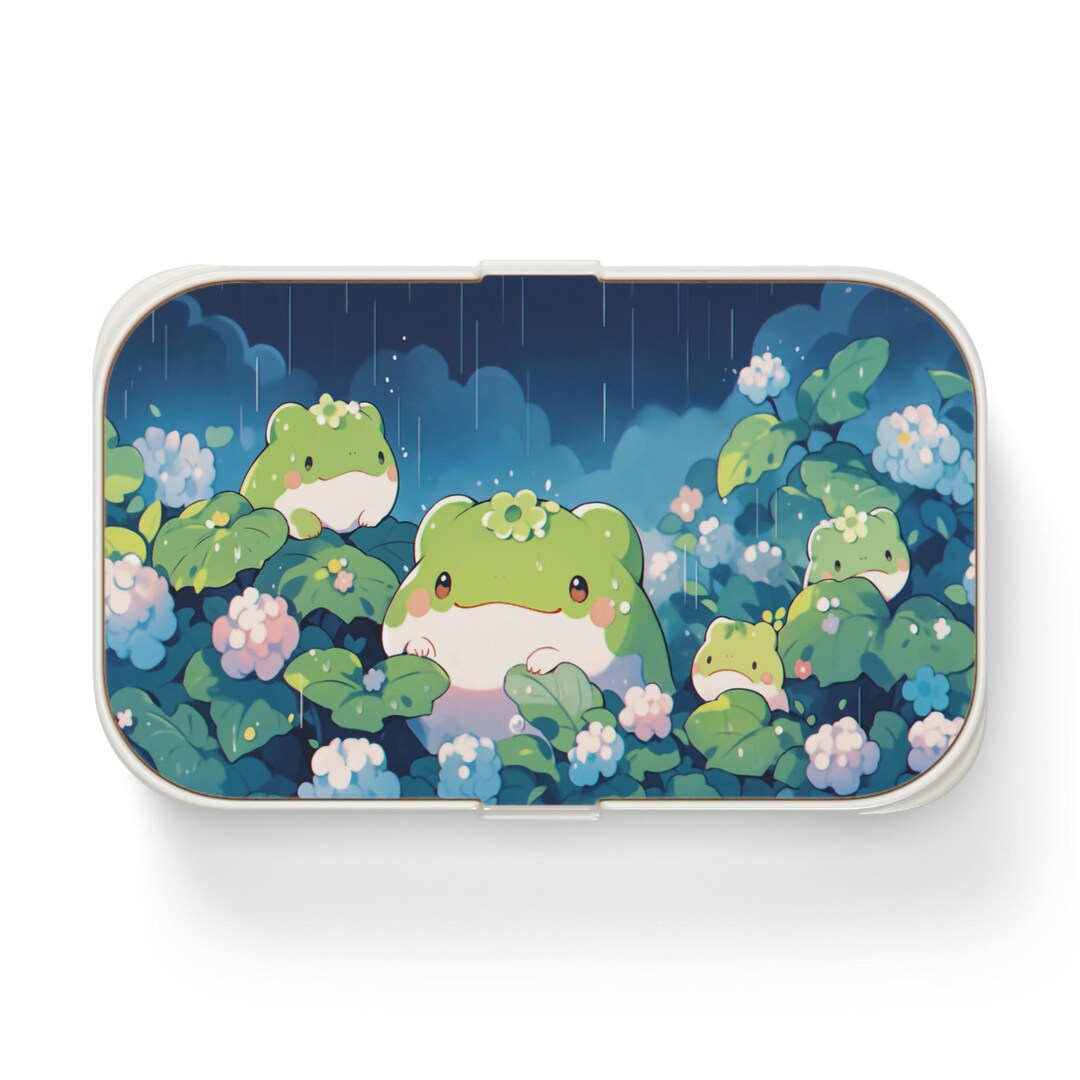 Kawaii Frog Bento Box: Japanese-style Lunch Container, Food Storage - Etsy