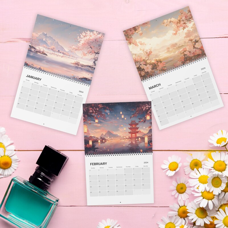 2025 Anime Wall Calendar - Etsy