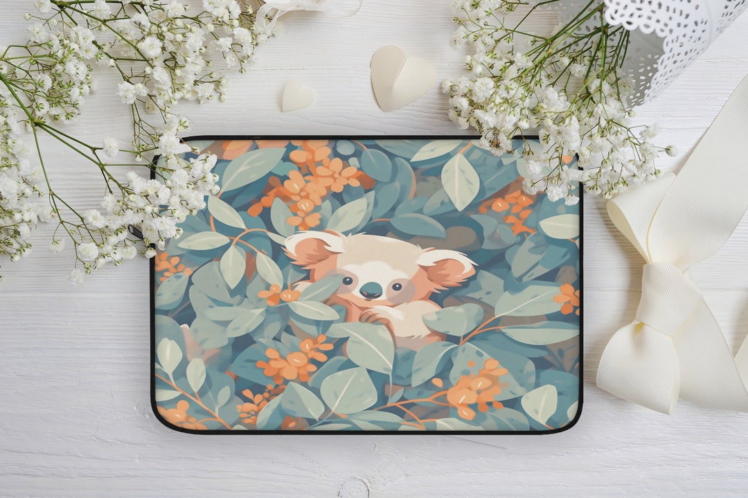 Kawaii Koala Laptop Sleeve, Cute Animal Laptop Sleeve, Kawaii Animal ...