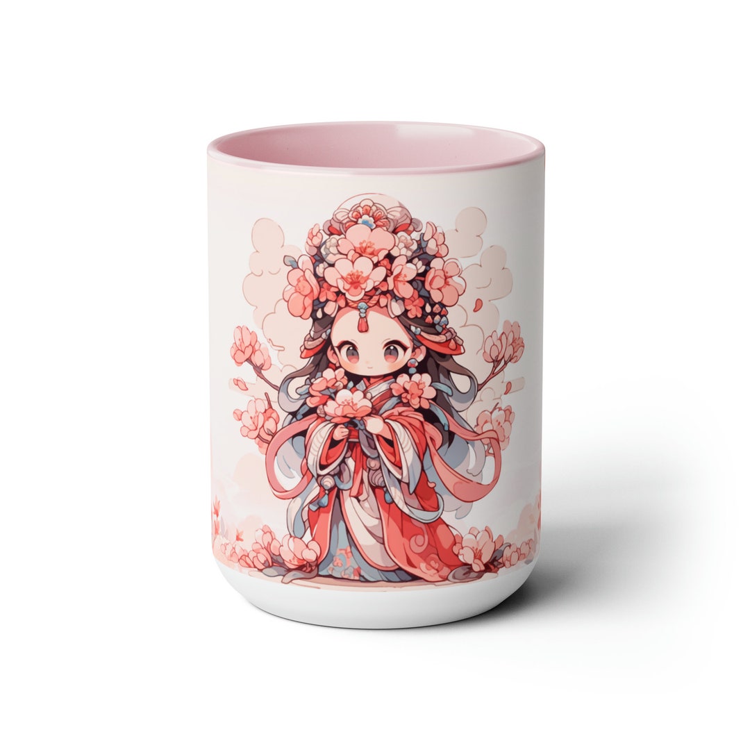 Cute Mugs Ceramic Kawaii Girls, Pastel Gift Mug for Her, Cute Mugs ...
