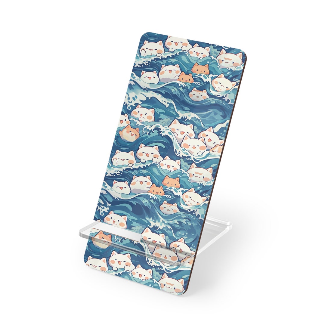 Kawaii Anime Phone Stand, Kawaii Cats Phone Holder Stand, Cute Kawaii ...