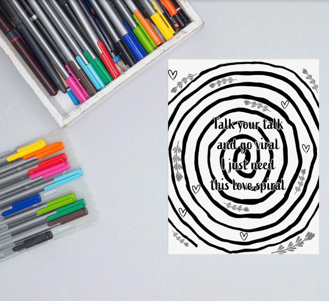 Taylor Swift Midnights Digital Download Coloring Pages Pt. 1 - Etsy