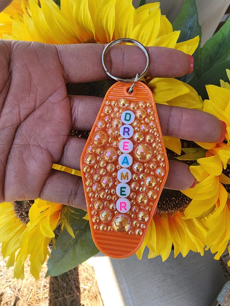 Badazzaled Motel Keychains , Bling Keys Chains - Etsy