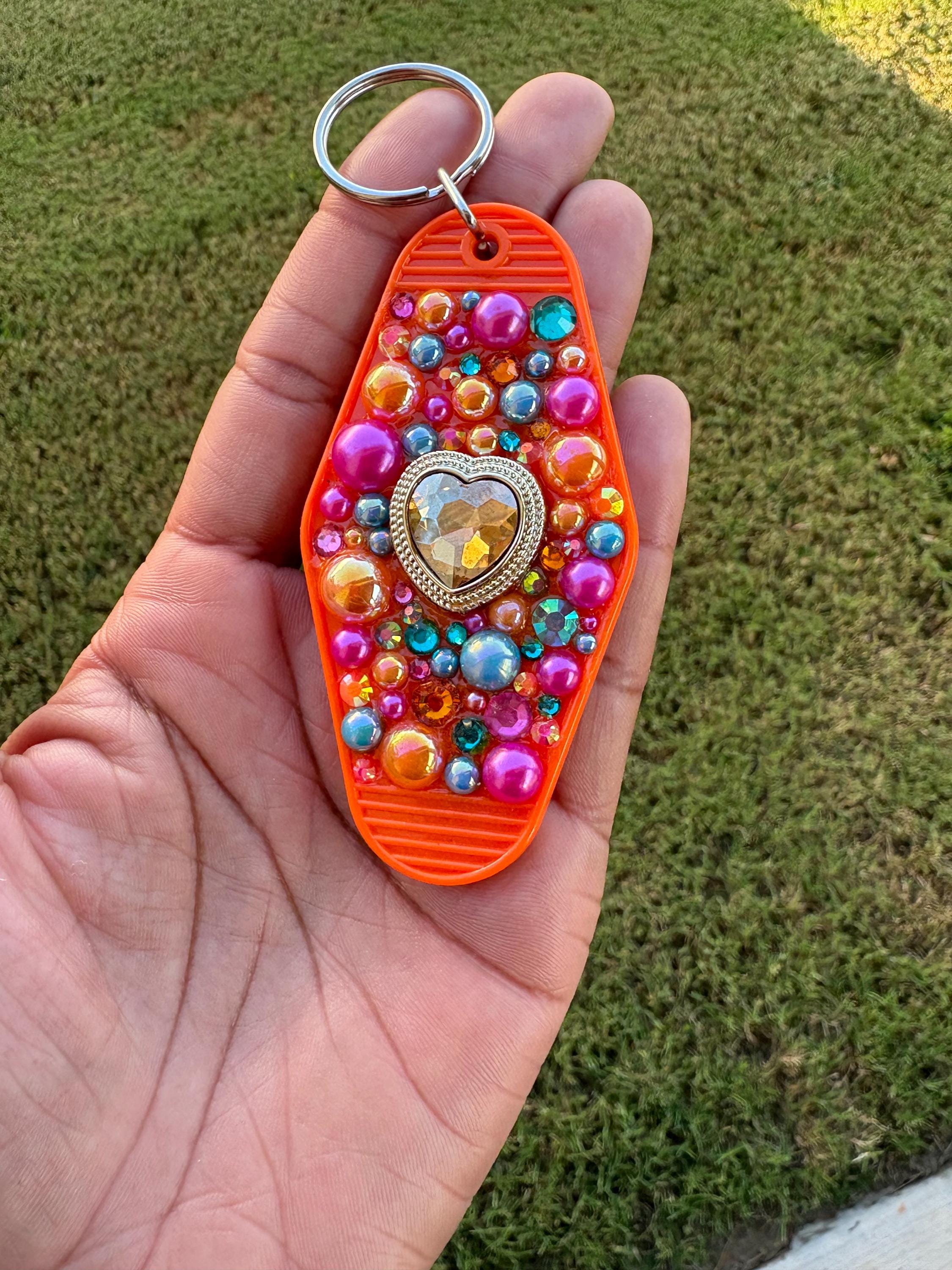 Badazzaled Motel Keychains , Bling Keys Chains - Etsy