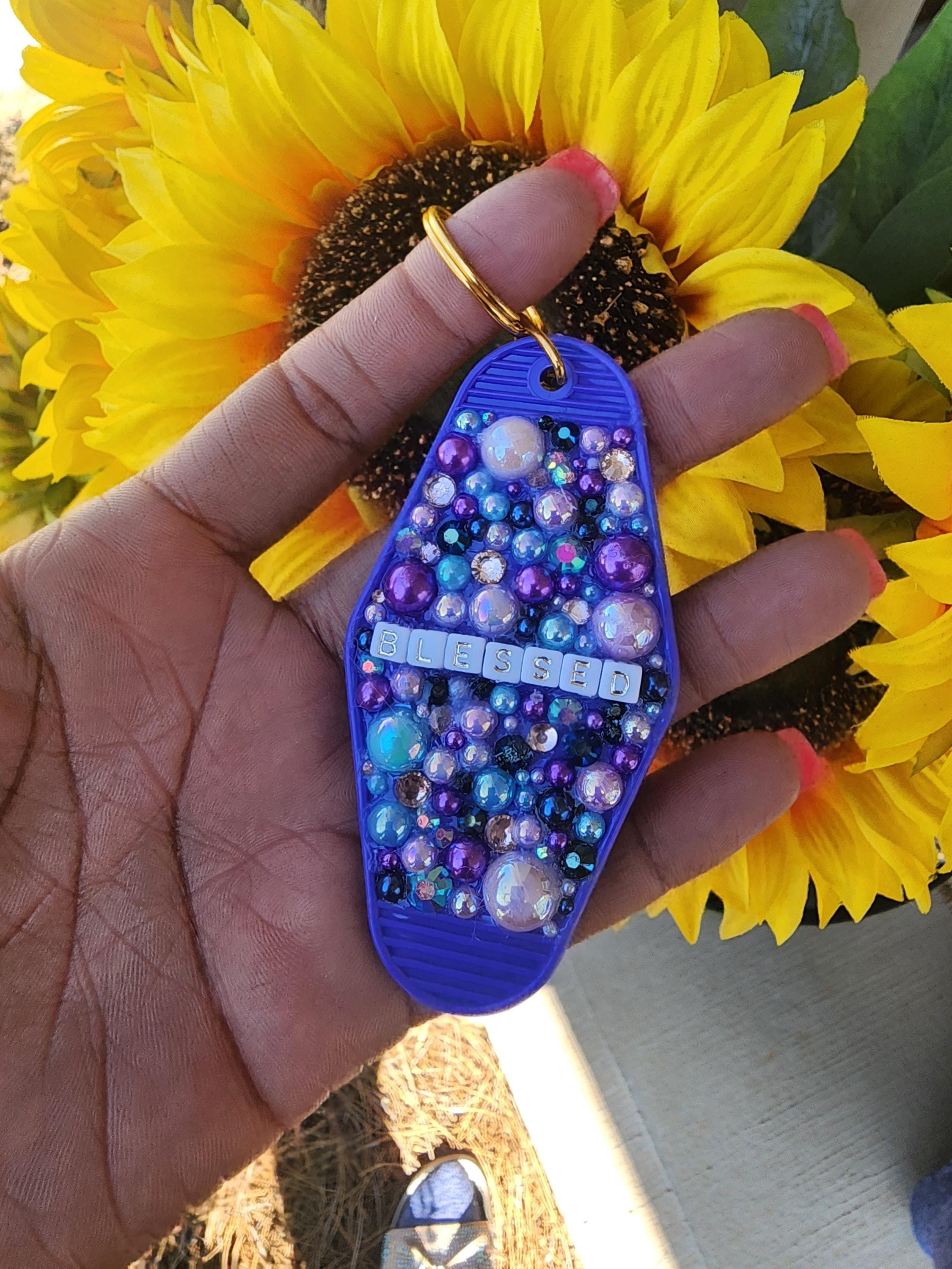 Badazzaled Motel Keychains , Bling Keys Chains - Etsy