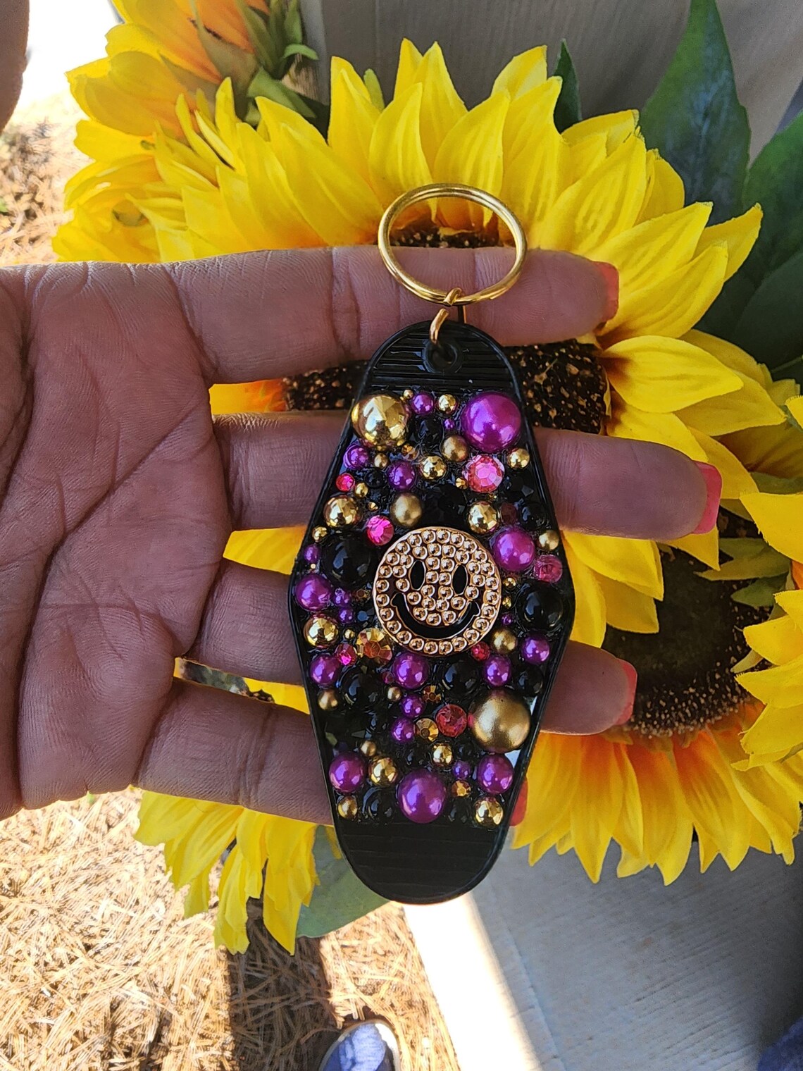 Badazzaled Motel Keychains , Bling Keys Chains - Etsy