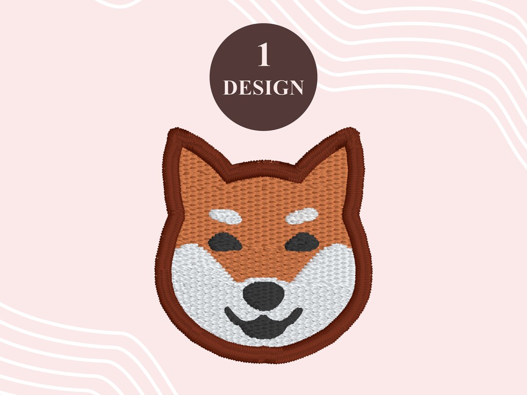 Shiba Inu Machine Embroidery | Machine Embroidery Designs | Multiple ...