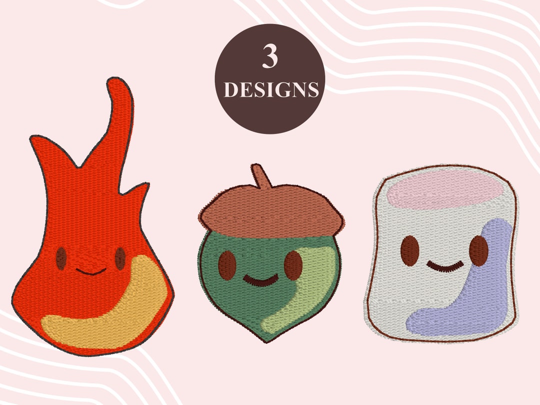 Campfire Bundle Machine Embroidery | Machine Embroidery Designs ...