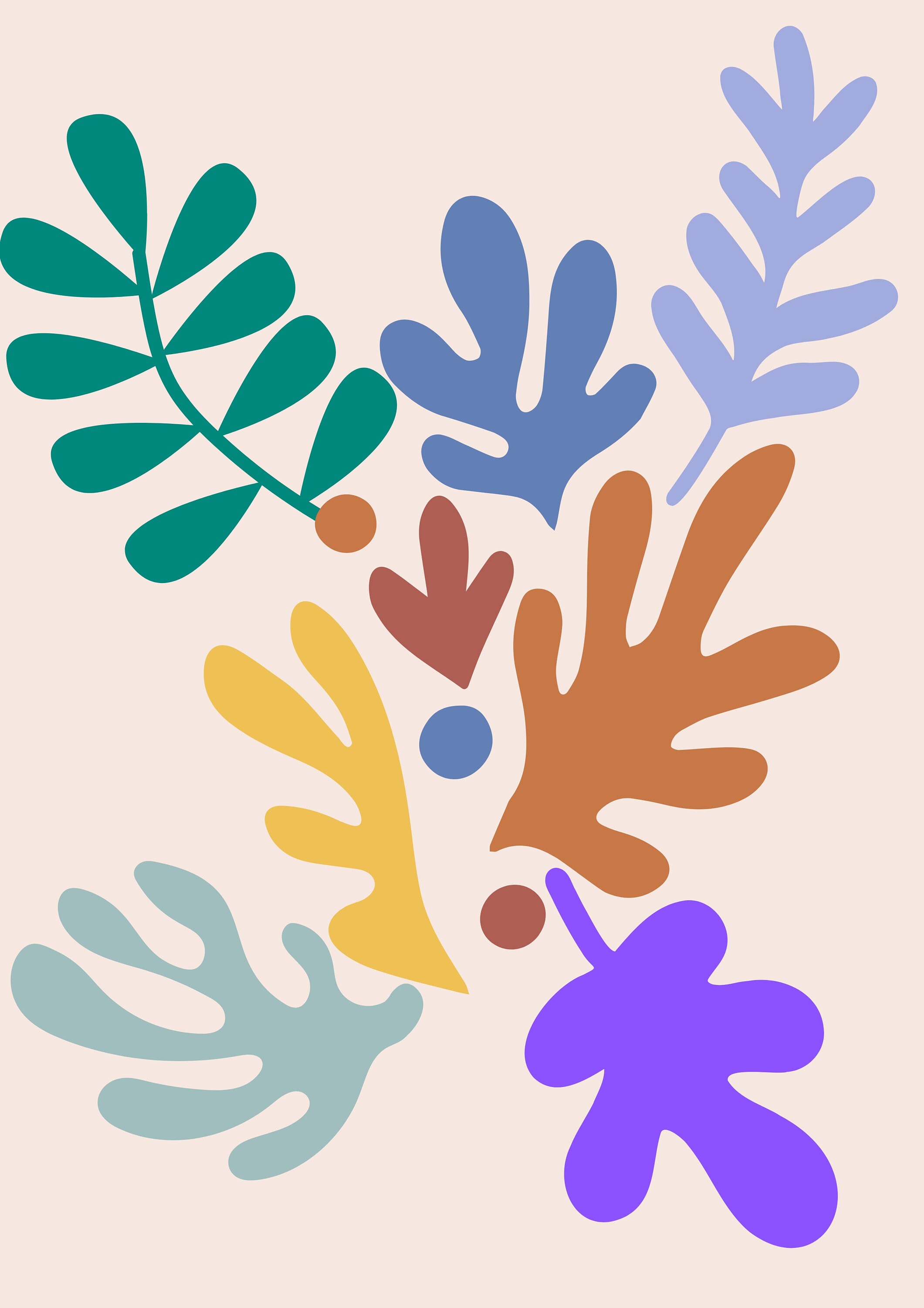 Henri Matisse Print Gallery Wall // Matisse Print Set 10 // - Etsy