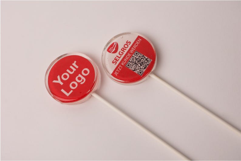 Logo Lolli 3.3 Cm Edible Give Away, Logo, Printed Candy, Your Logo on ...