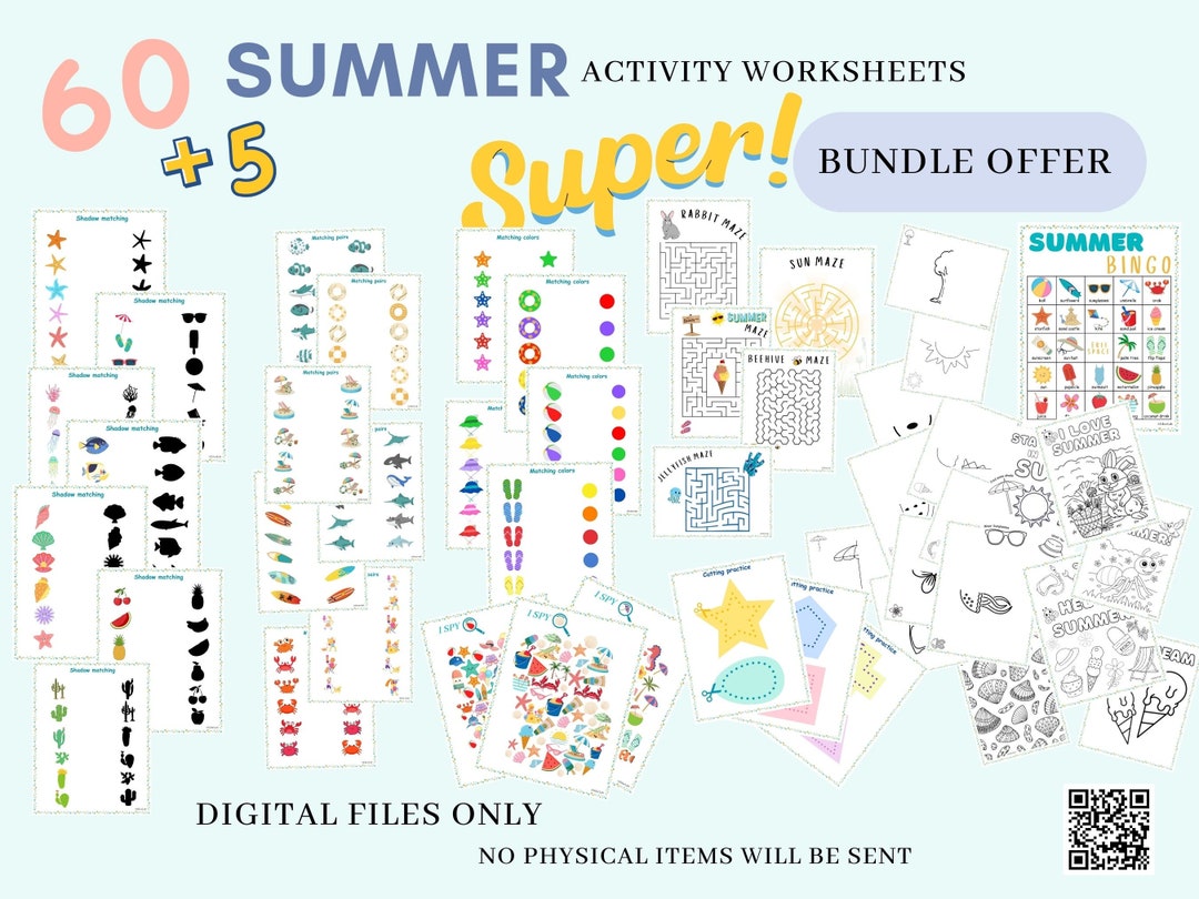 Ultimate Summer Fun Pack: Kids Activities, Camp, Printables, Coloring ...