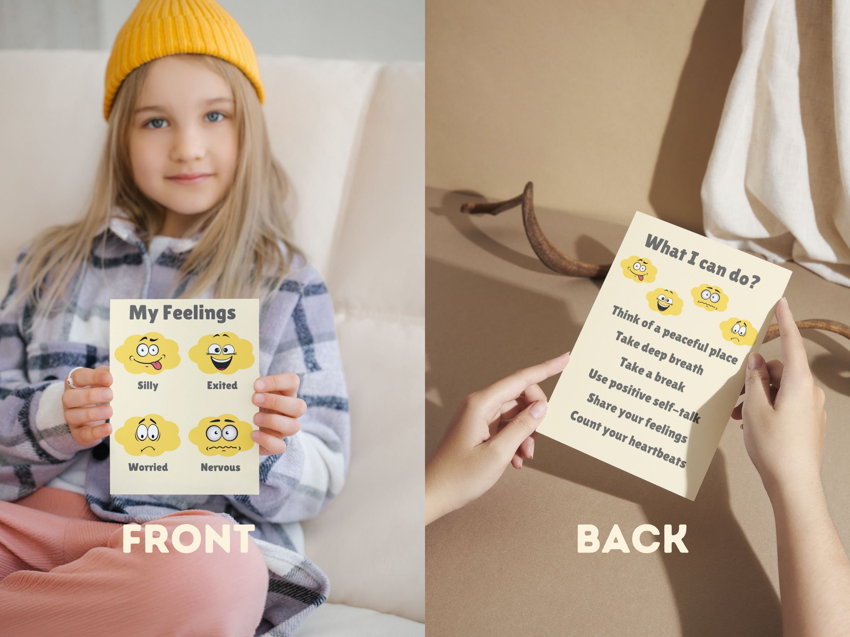 Self-regulation Flashcards. Coping Strategies. Social - Etsy Australia