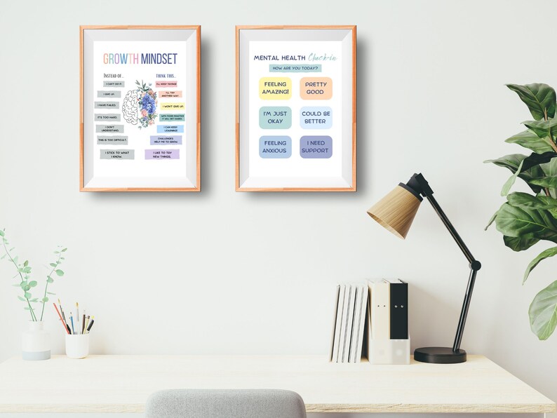 Calm Down Corner Kit. Montessori Playroom Classroom Posters. - Etsy