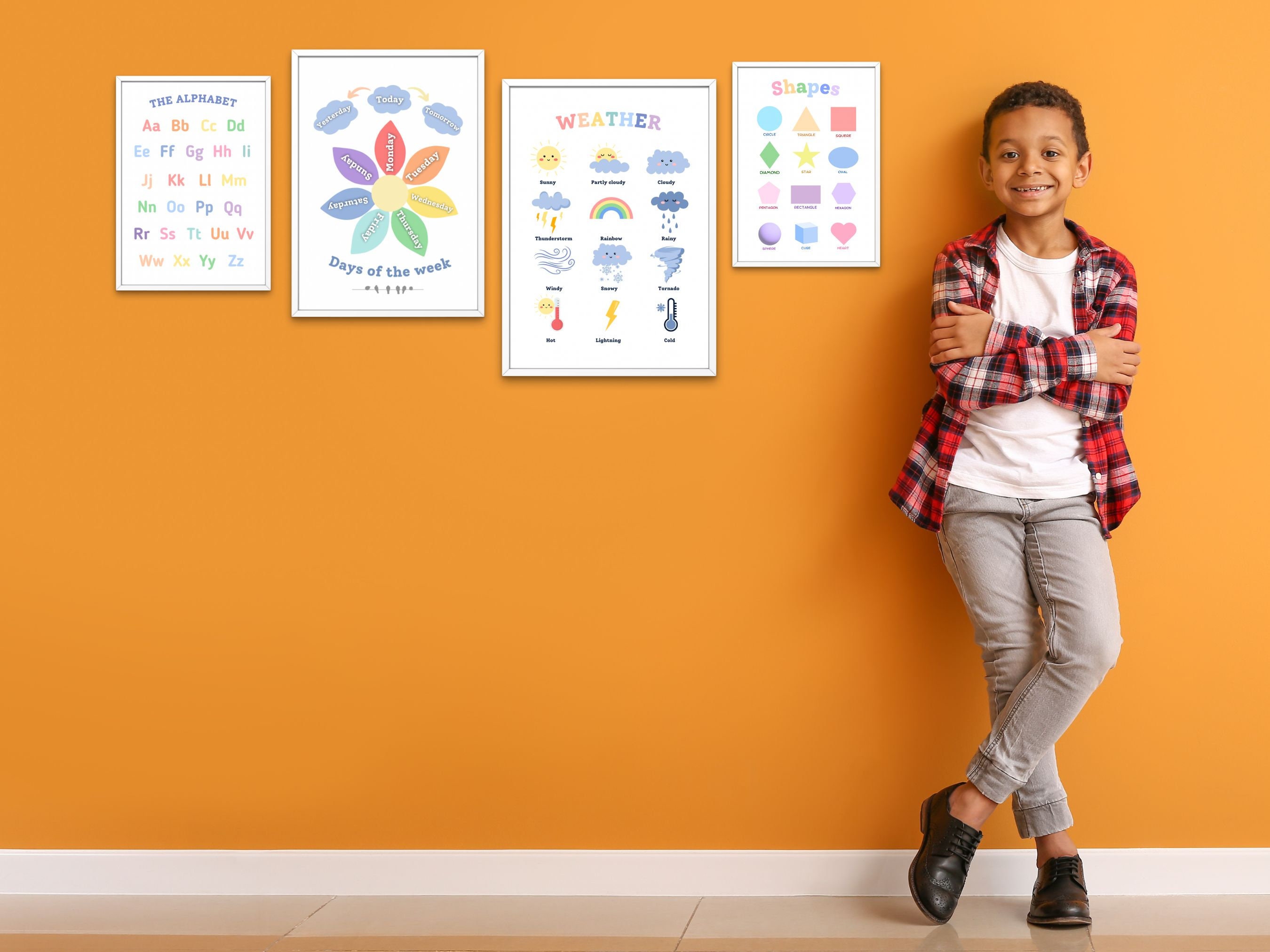 Set Of 10 Educational Preschool Posters Classroom ABC Etsy set-of-10-educational-preschool-posters-classroom-abc-etsy