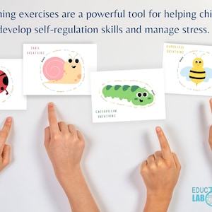 Bugs Mindful Breathing Activities for Kids: Techniques for Calming ...