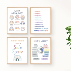 Calm Down Corner Kit. Montessori Playroom, Classroom Posters. Social ...