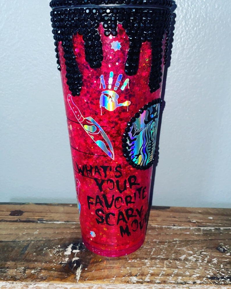 Ghostface Starbucks Cup - Etsy