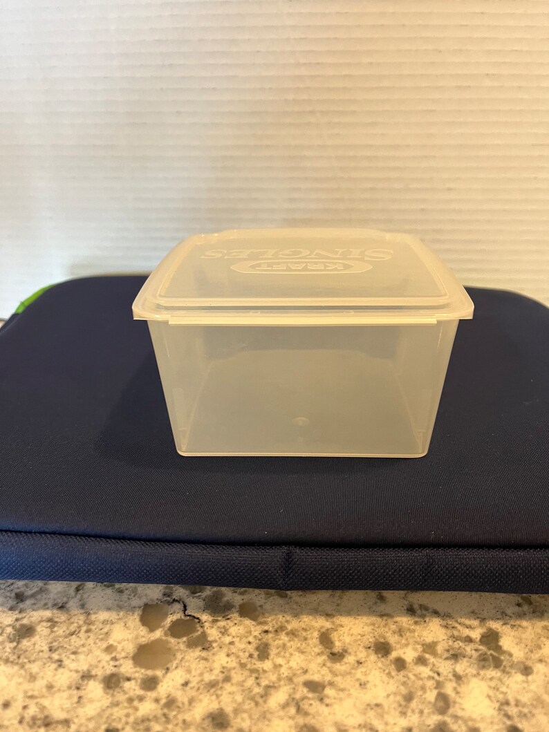 Kraft Singles Cheese Container - Etsy