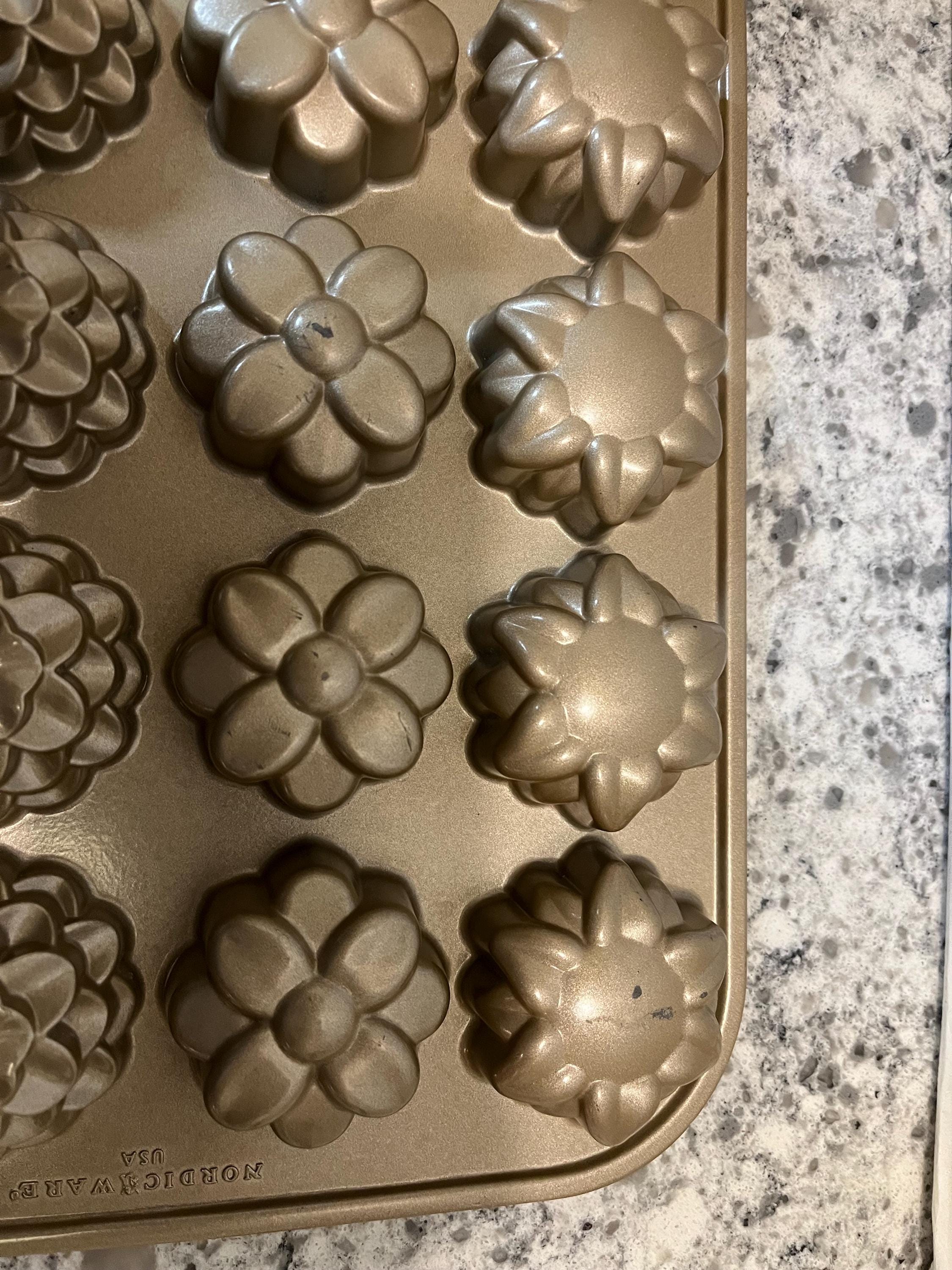 Nordic Ware Petit Fours Flower Molds Cake Pan - Etsy