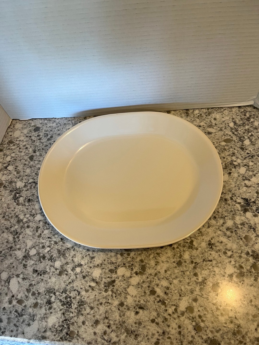 Corelle Oval Platter, Beige - Etsy