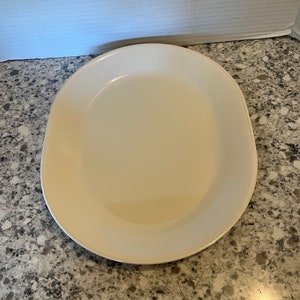 Corelle Oval Platter, Beige - Etsy