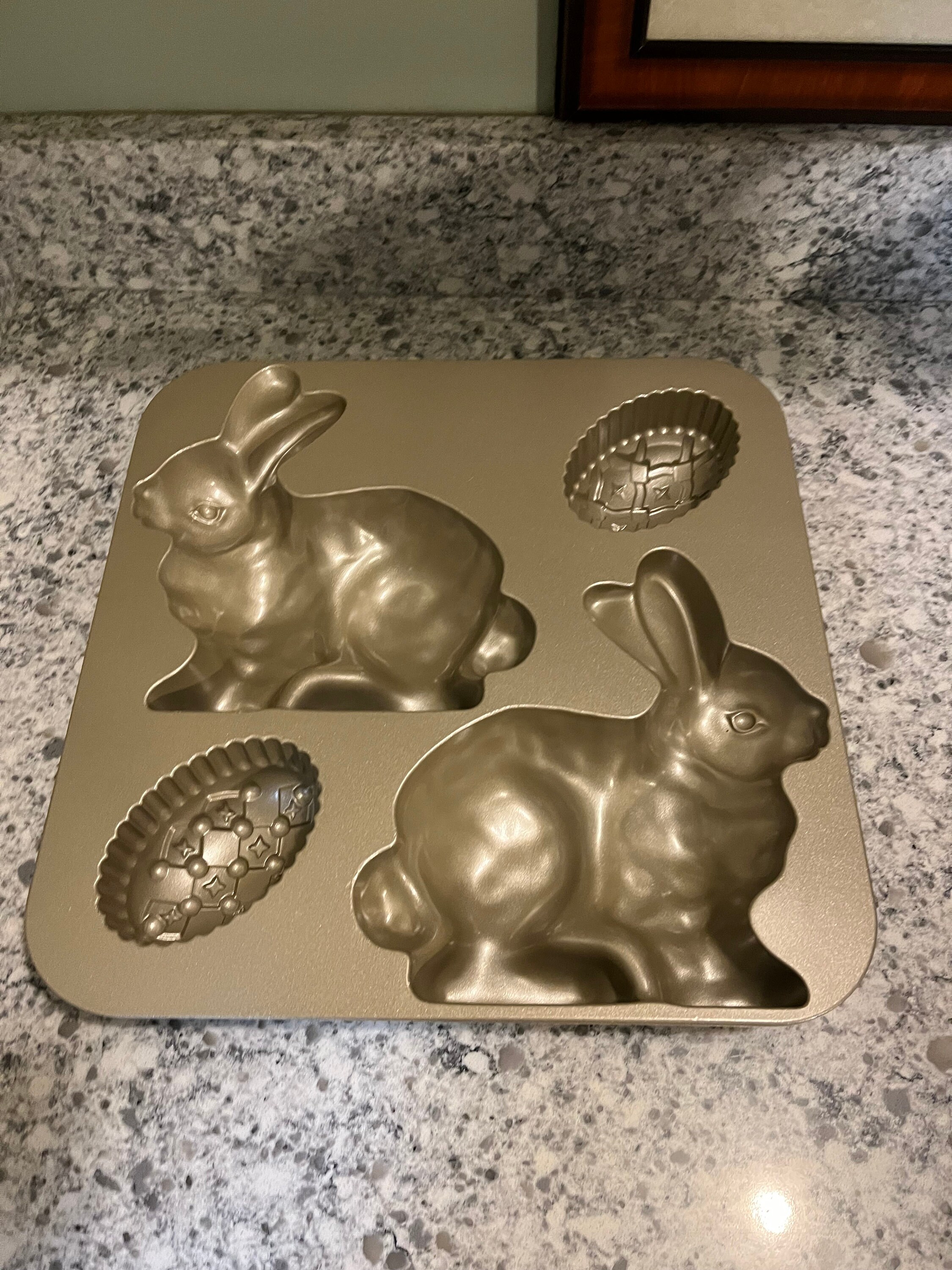 Nordic Ware 3D Easter Bunny and Egg Cake Pan - Etsy