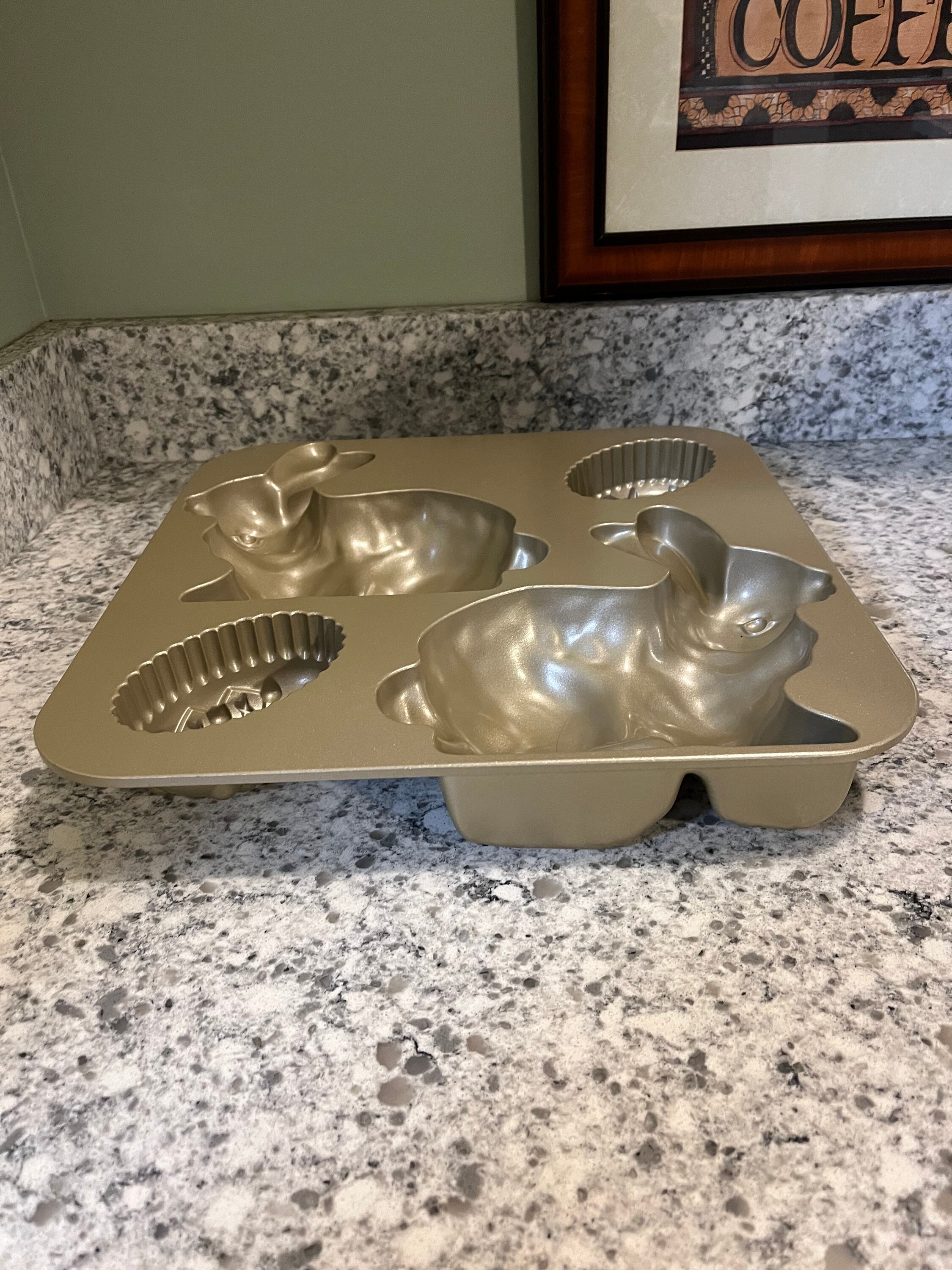 Nordic Ware 3D Easter Bunny and Egg Cake Pan - Etsy